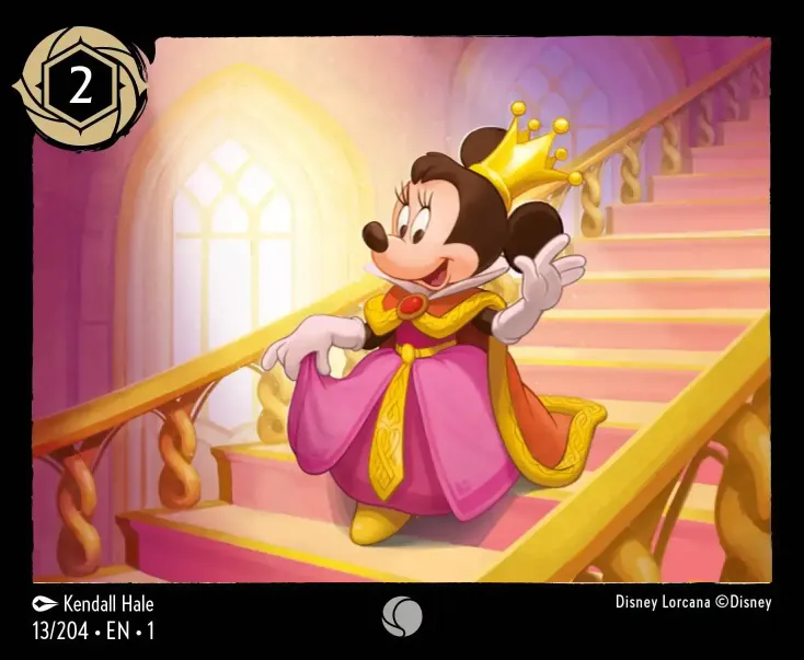 Minnie Mouse - Beloved Princess | Disney Lorcana Card