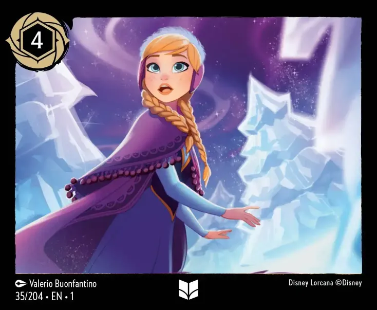 Anna - Heir to Arendelle | Disney Lorcana Card