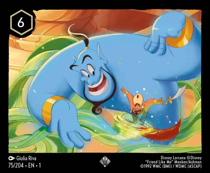 Genie - On the Job | Disney Lorcana Card