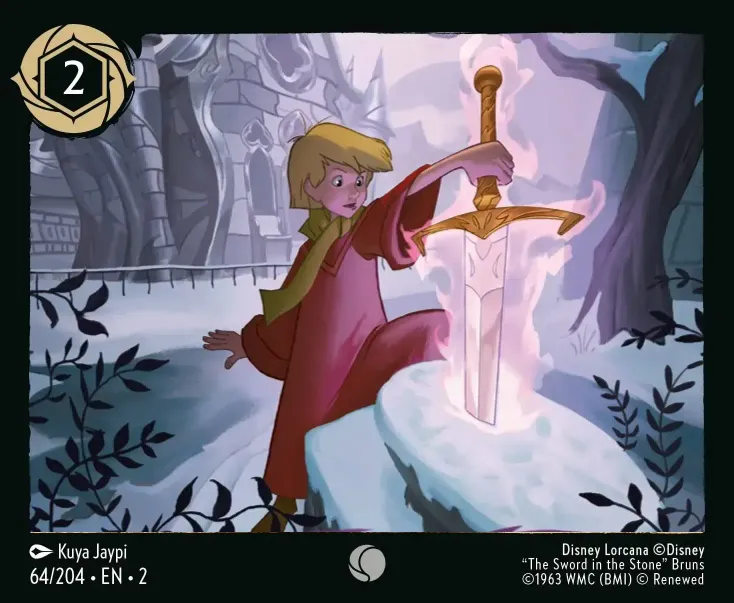 Legend of the Sword in the Stone | Disney Lorcana Card