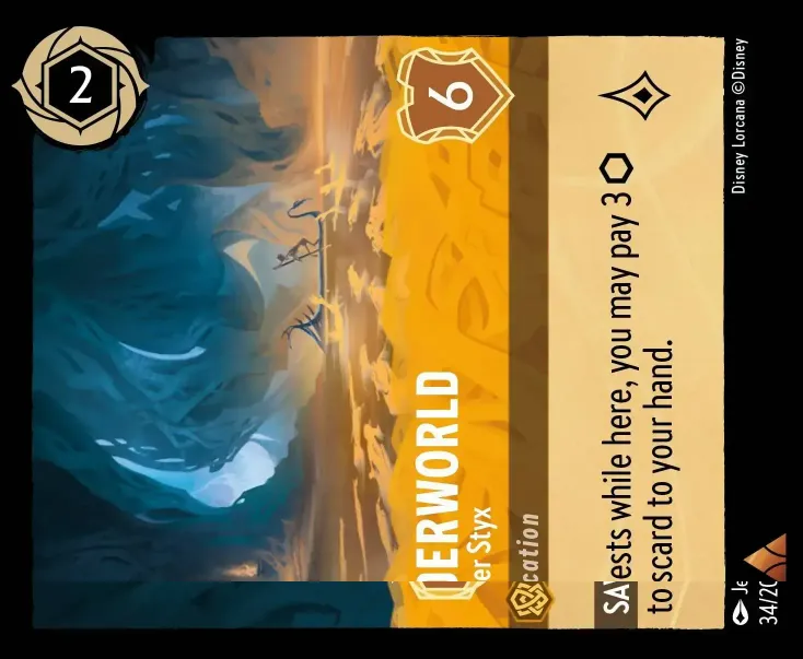 The Underworld - River Styx | Disney Lorcana Card