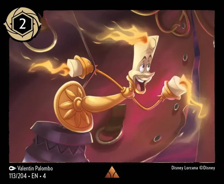 Lumiere - Fiery Friend | Disney Lorcana Card