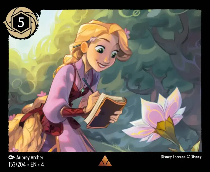 Rapunzel - Appreciative Artist | Disney Lorcana Card