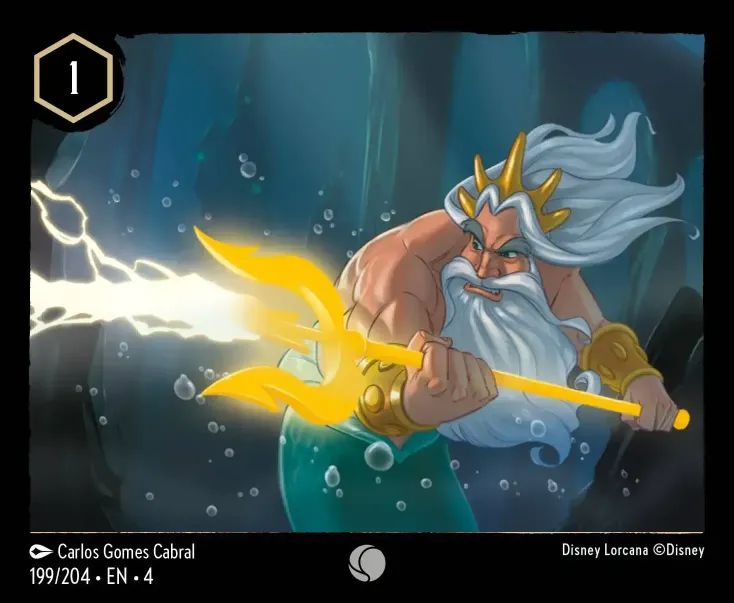 Triton's Decree | Disney Lorcana Card