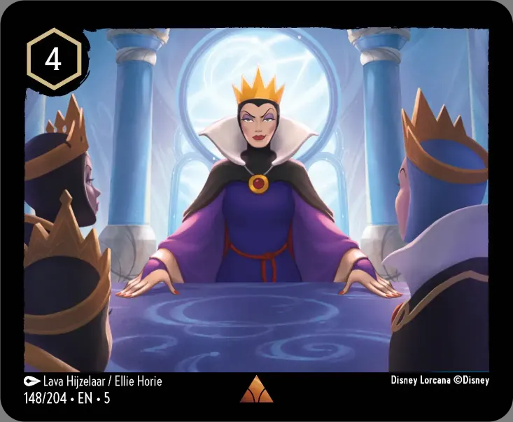 The Queen - Crown of the Council | Disney Lorcana Card