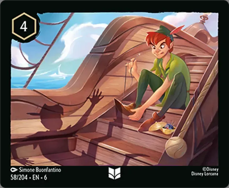 Peter Pan - Shadow Catcher | Disney Lorcana Card