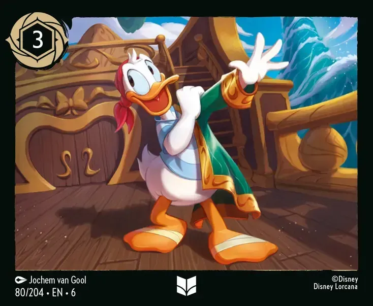 Donald Duck - First Mate | Disney Lorcana Card