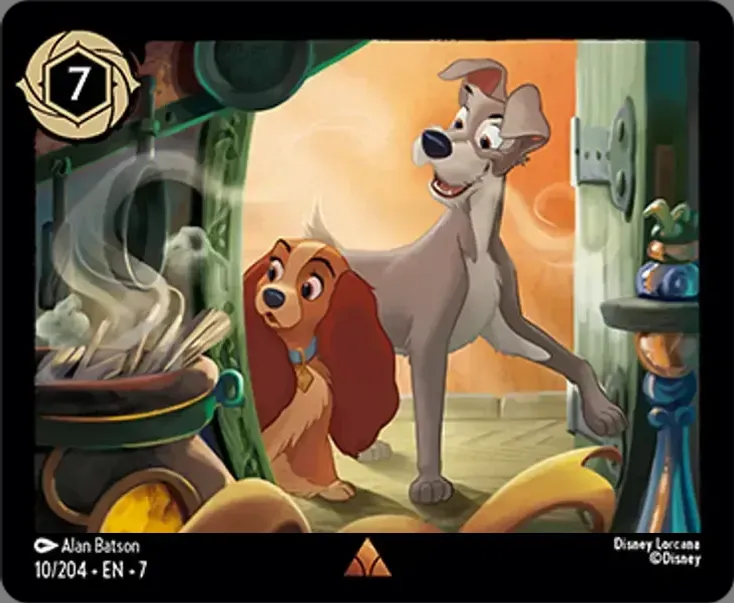 Tramp - Street-Smart Dog | Disney Lorcana Card