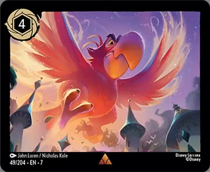 Iago - Giant Spectral Parrot | Disney Lorcana Card