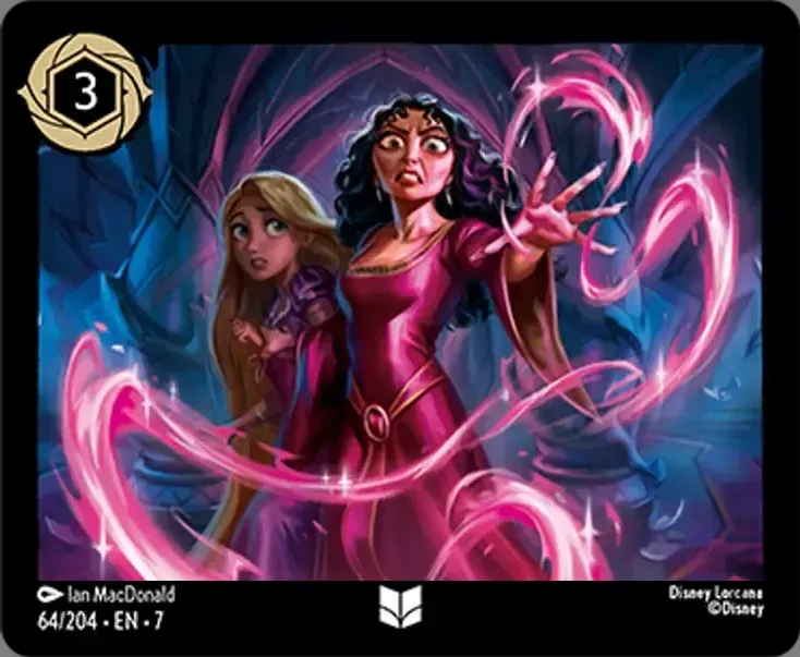 Mother Gothel - Vain Sorceress | Disney Lorcana Card