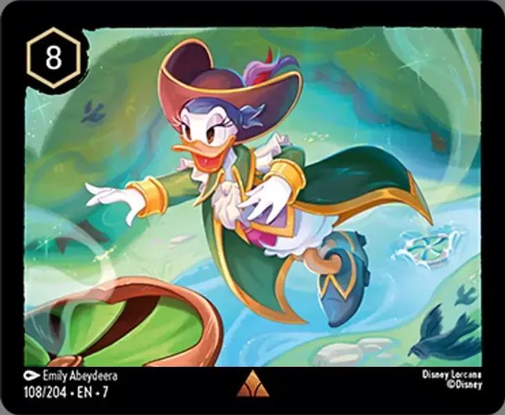 Daisy Duck - Multitalented Pirate | Disney Lorcana Card