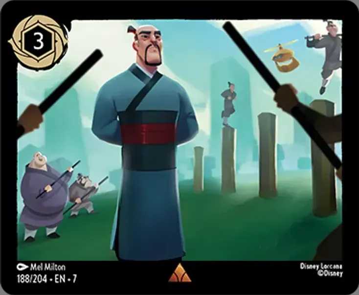 Fa Zhou - War Hero | Disney Lorcana Card