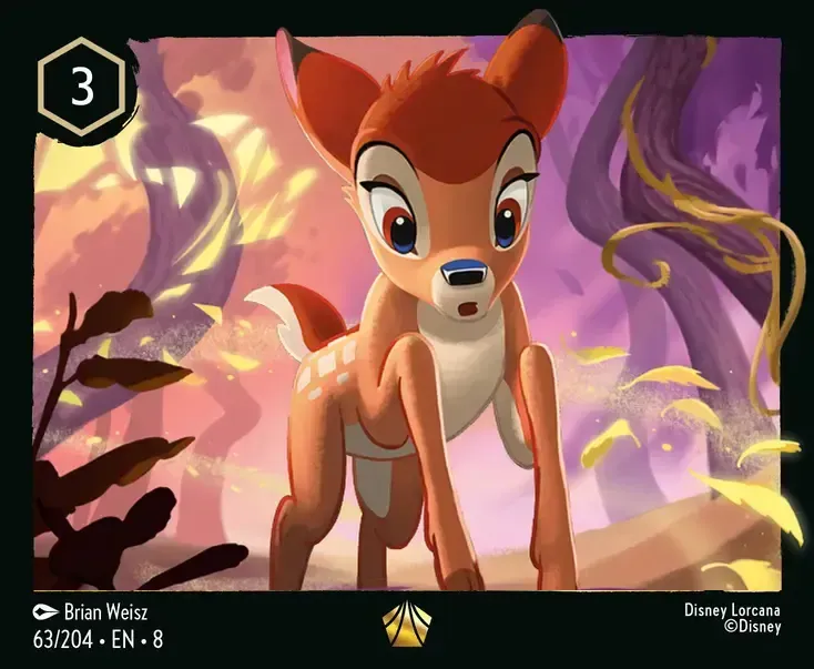 Bambi - Little Prince | Disney Lorcana Card