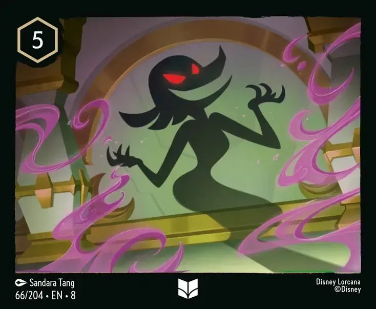 Magica De Spell - Shadow Form | Disney Lorcana Card