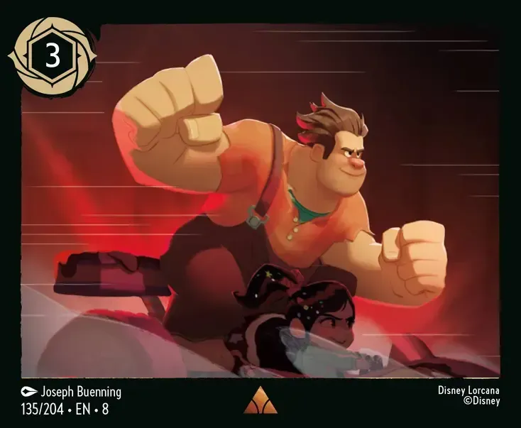 Wreck-it Ralph - Back Seat Driver | Disney Lorcana Card