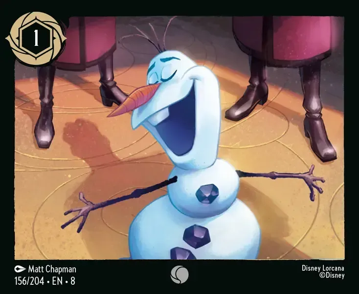 Olaf - Recapping the Story | Disney Lorcana Card