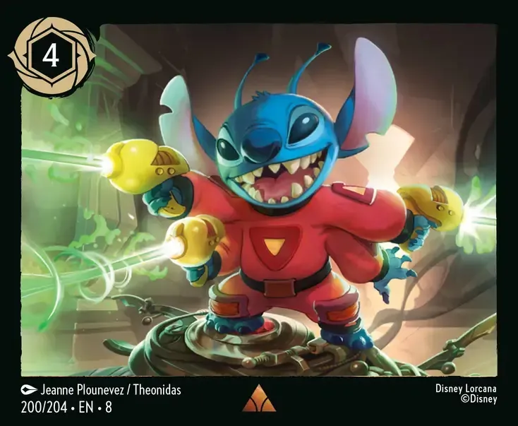 Stitch - Alien Troublemaker | Disney Lorcana Card
