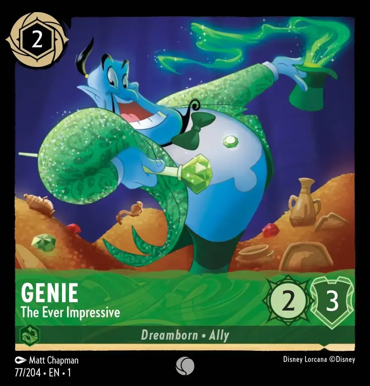 Genie - The Ever Impressive | Disney Lorcana Card