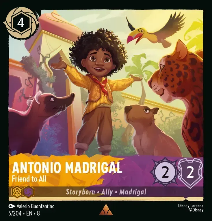 Antonio Madrigal - Friend to All | Disney Lorcana Card
