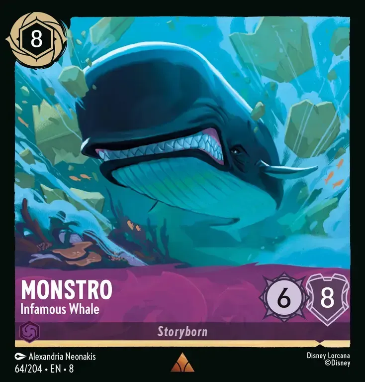 Monstro - Infamous Whale | Disney Lorcana Card