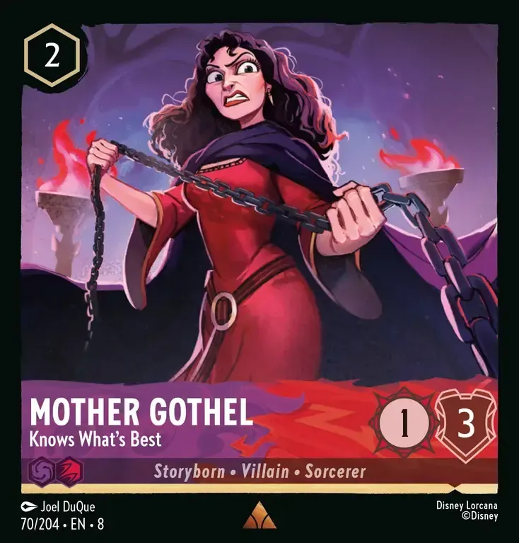 Mother Gothel - Knows What's Best | Disney Lorcana Card